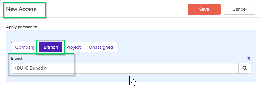Access Personas and how they work