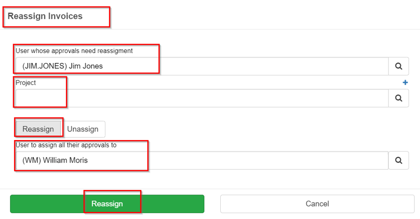 Invoice Automation: Administration Dashboard