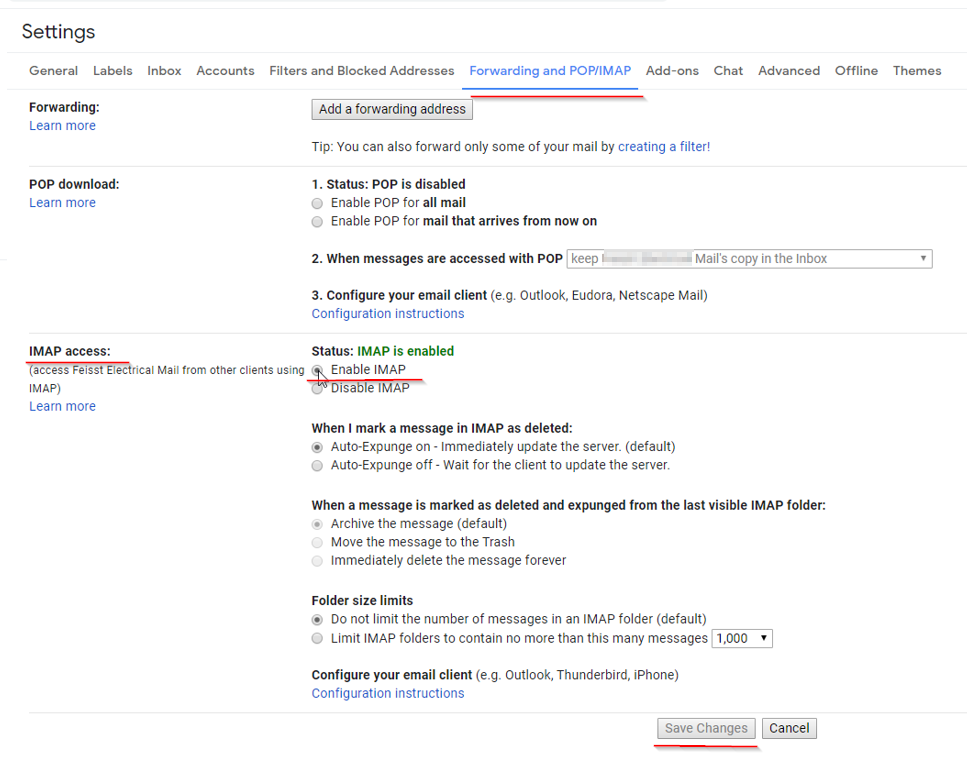 Setting up Gmail as the Email Source to fetch your Invoices