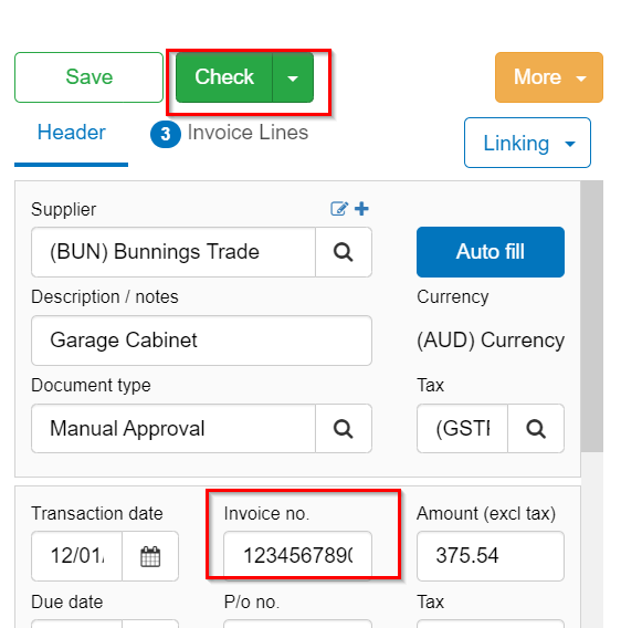 Invoice Number Length Truncated in Jobpac causes a Duplication