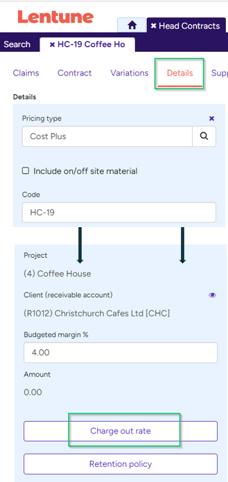 Labour Charge-out Rates for Cost Plus Contracts