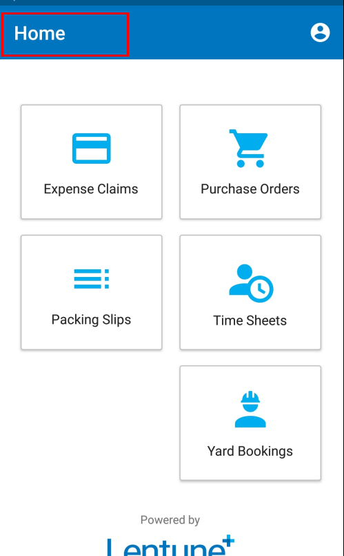 Logging in to the Lentune App