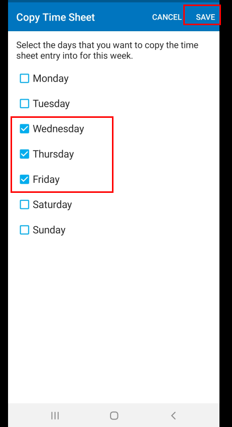 Add a Time Sheet in the Lentune Mobile App (+ Video)