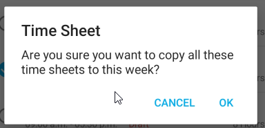 Add a Time Sheet in the Lentune Mobile App