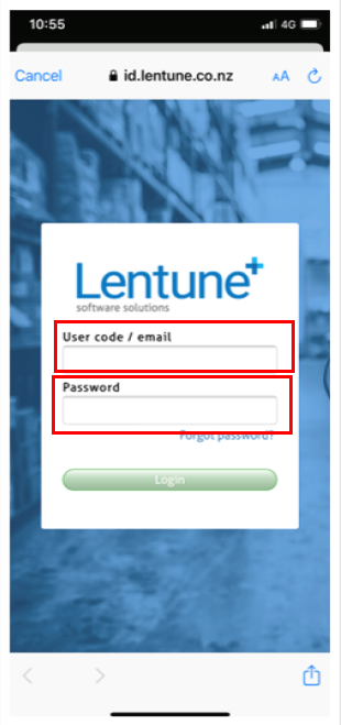 Download the Lentune Mobile App