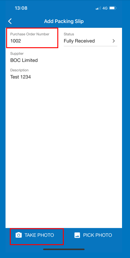 Add a Purchase Order in the Lentune Mobile App (+ Video)