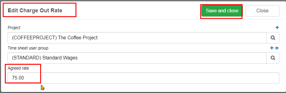 Labour Charge-out Rates for Cost Plus Contracts